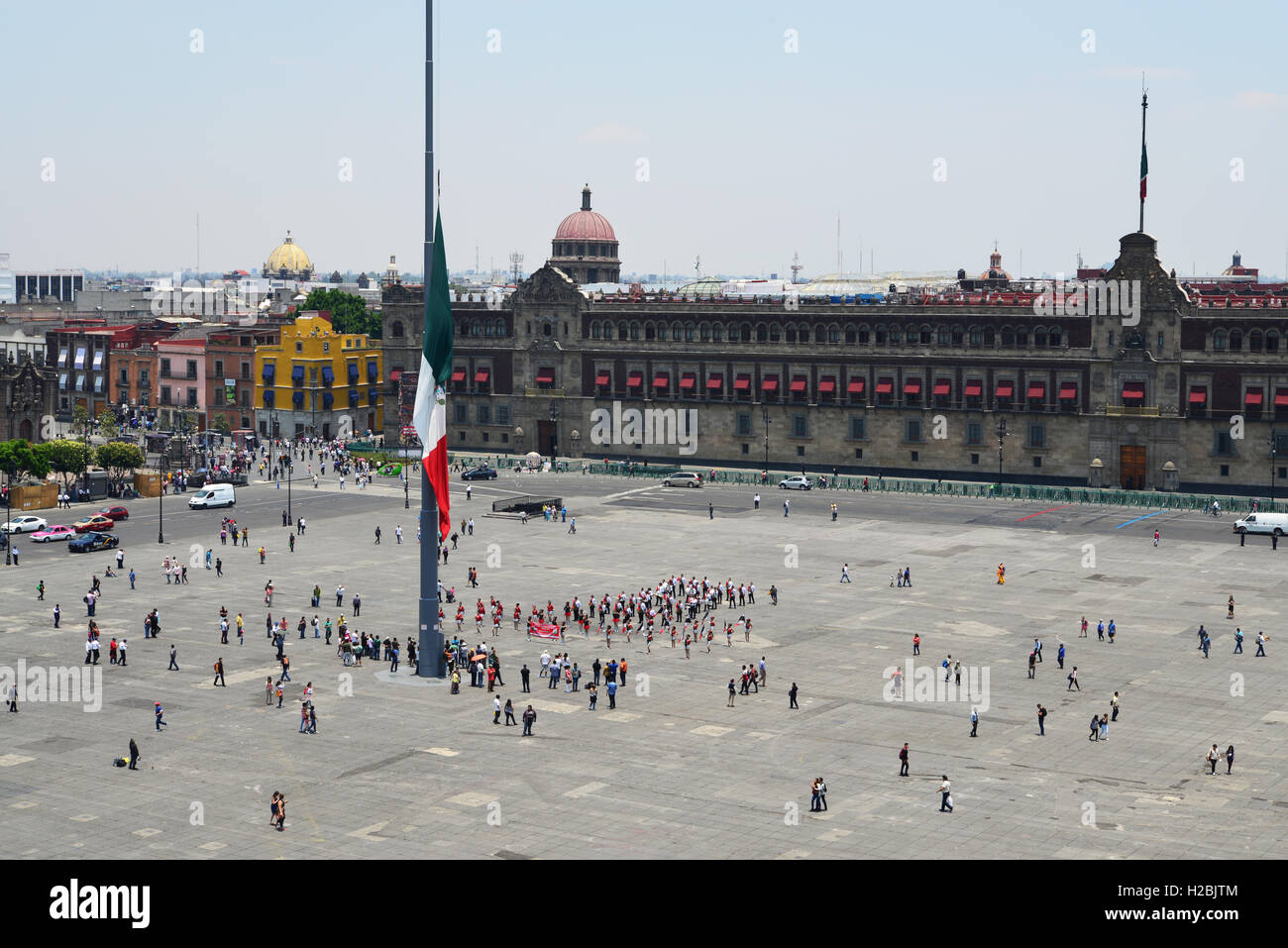 Mexico, Mexico City, Zocalo Stock Photo - Alamy