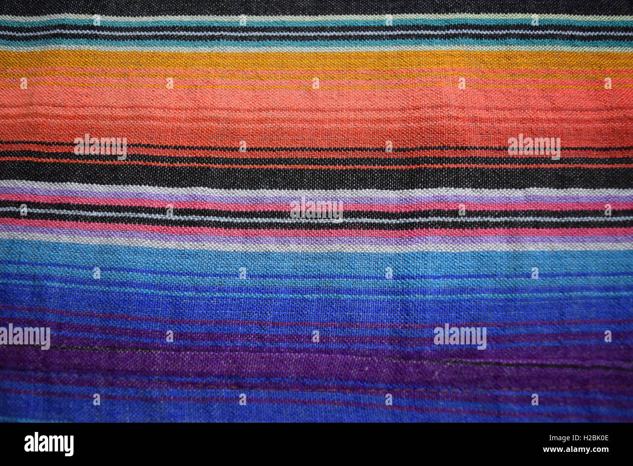 Texture: South American hand made colorful fabric with traditional ...
