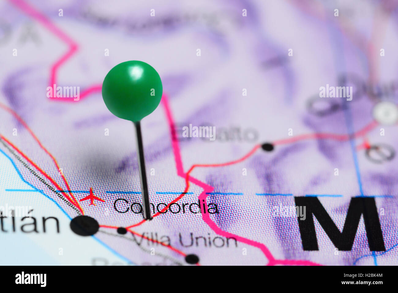 Map of concordia hi-res stock photography and images - Alamy