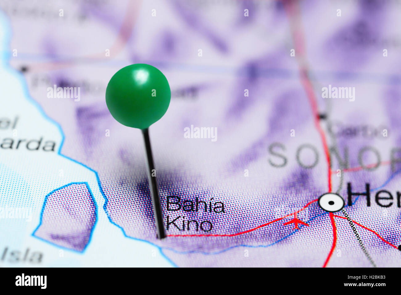 Bahia Kino Mexico Map