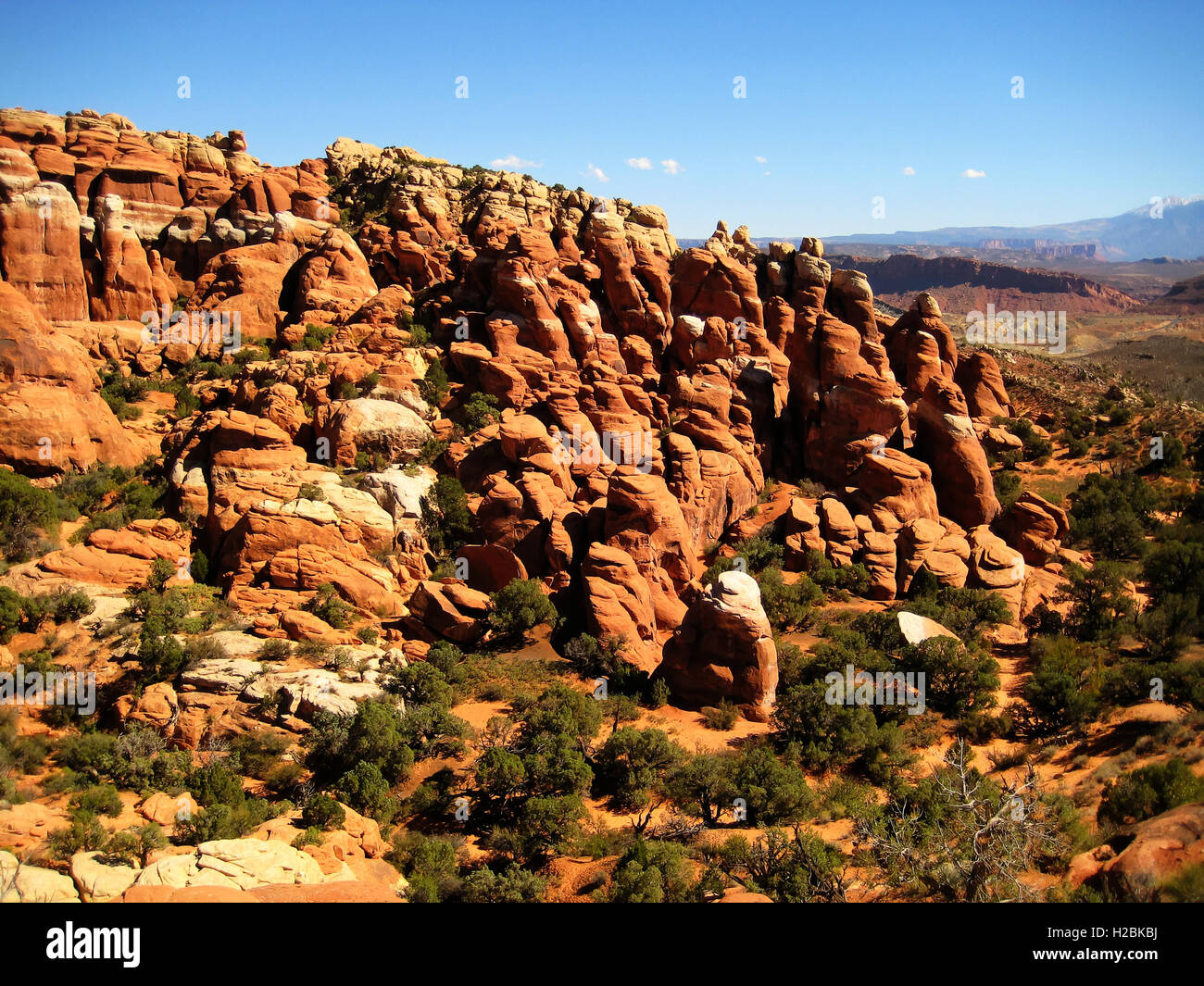 Arches National Park is a US National Park in eastern Utah Stock Photo ...