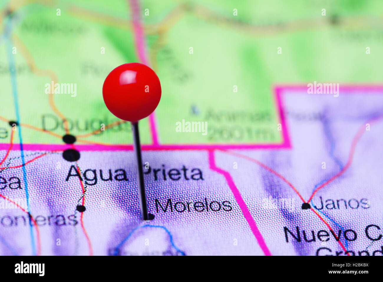 Map of morelos hi-res stock photography and images - Alamy