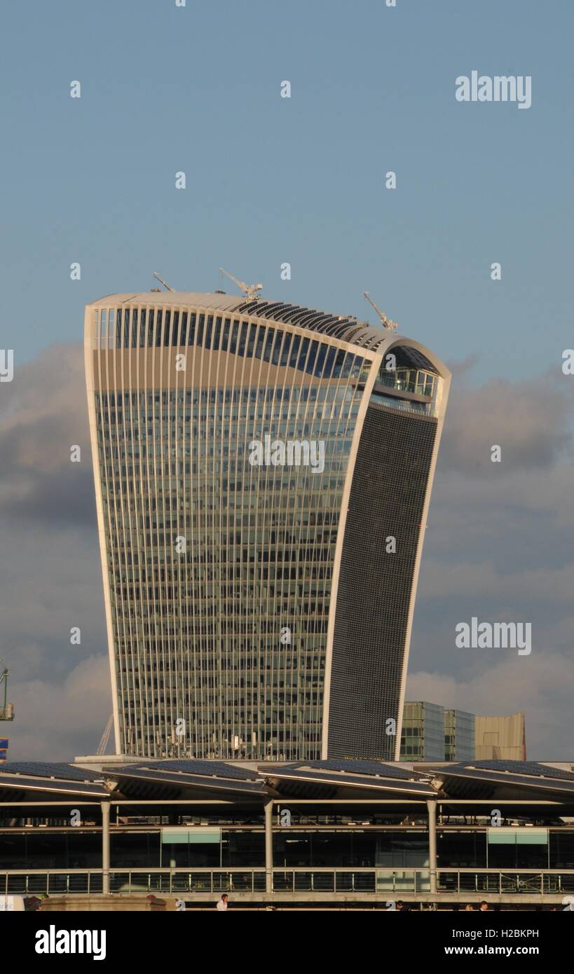 The Walkie-Talkie building in London's Square Mile Stock Photo - Alamy