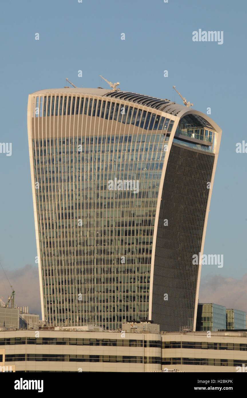 The Walkie-Talkie building in London's Square Mile Stock Photo - Alamy