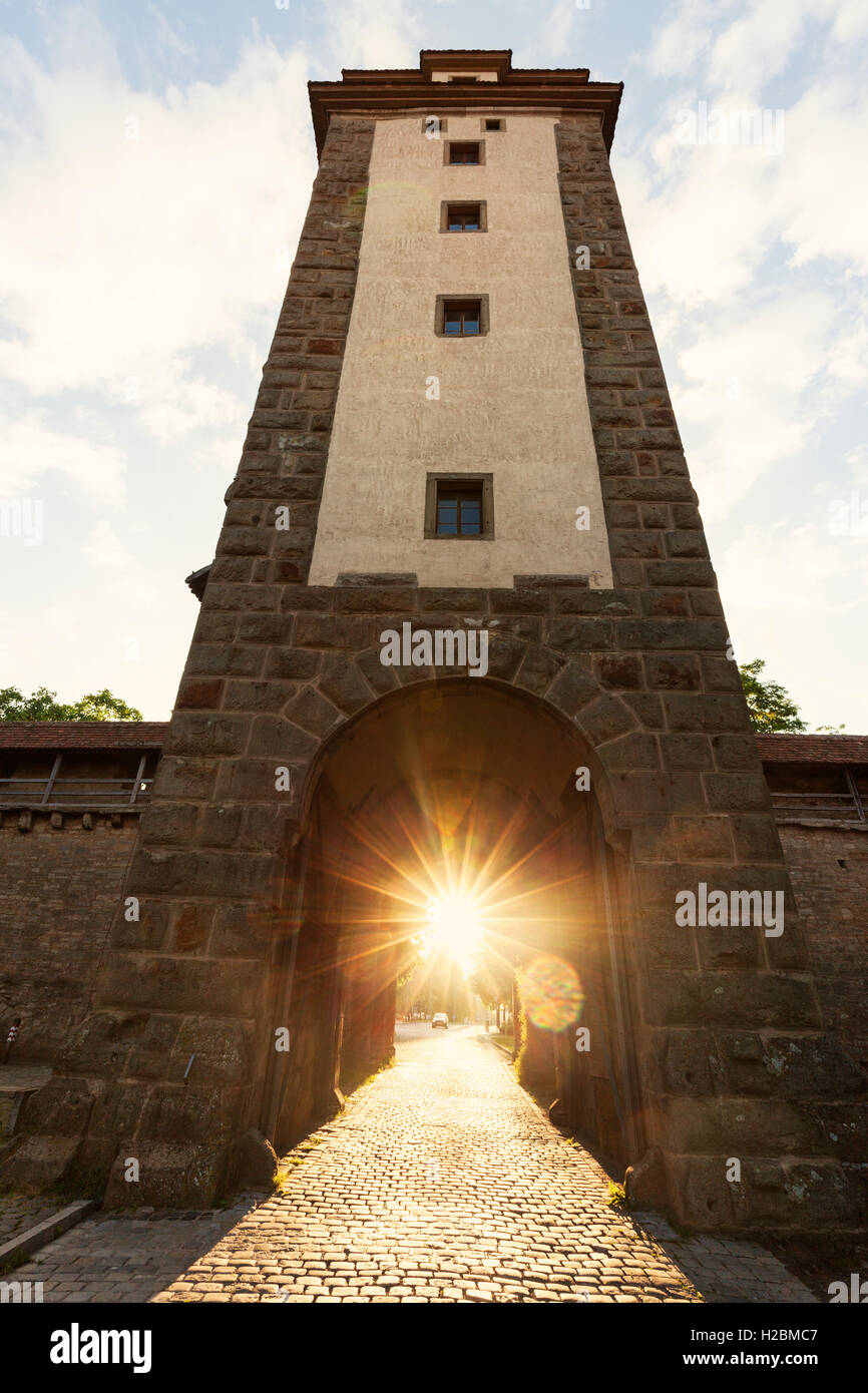 Galgen Gate in Rothenburg. Rothenburg, Bavaria, Germany Stock Photo - Alamy