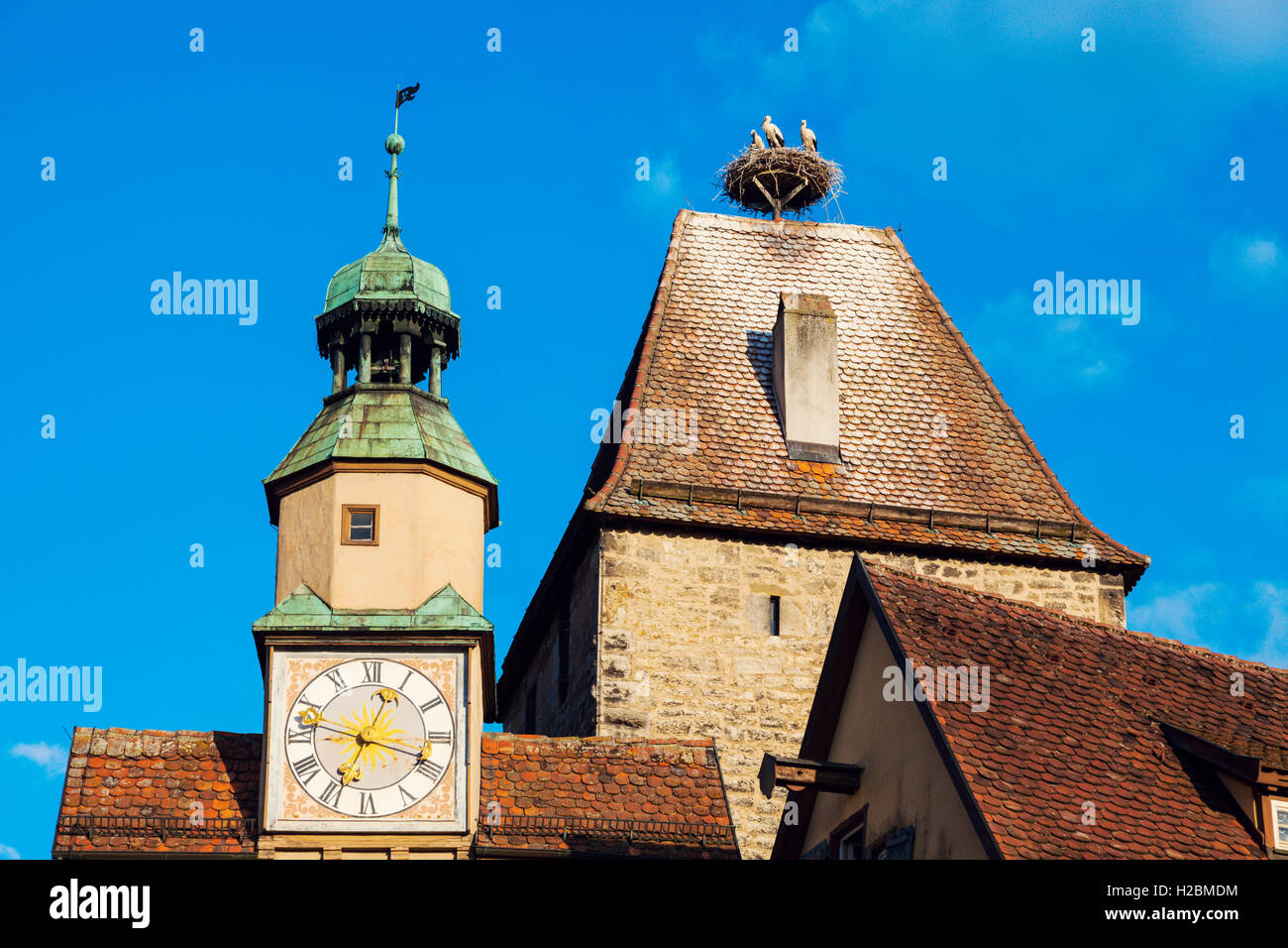 Roder Arch in Rothenburg. Rothenburg, Bavaria, Germany Stock Photo - Alamy