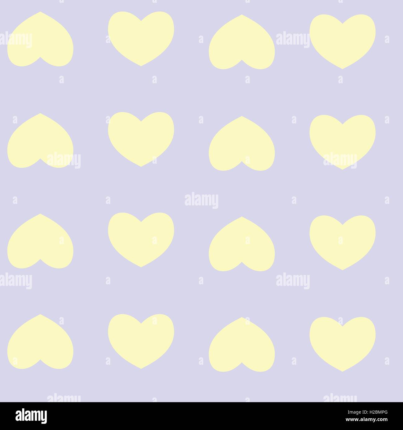 Vector seamless pattern with nice hearts on different background Stock ...