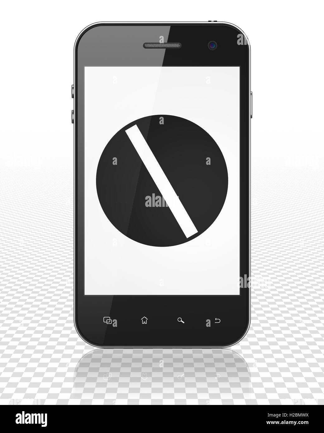 Medicine concept: Smartphone with Pill on display Stock Photo - Alamy