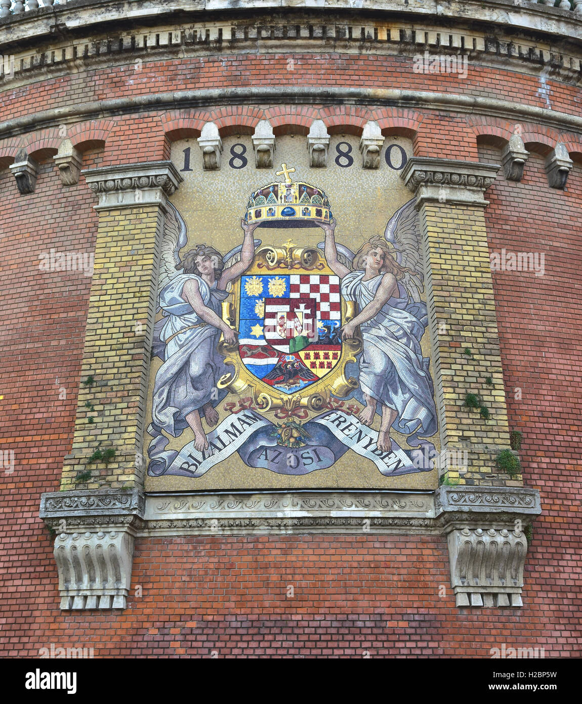 Shield with crown symbol hi-res stock photography and images - Alamy