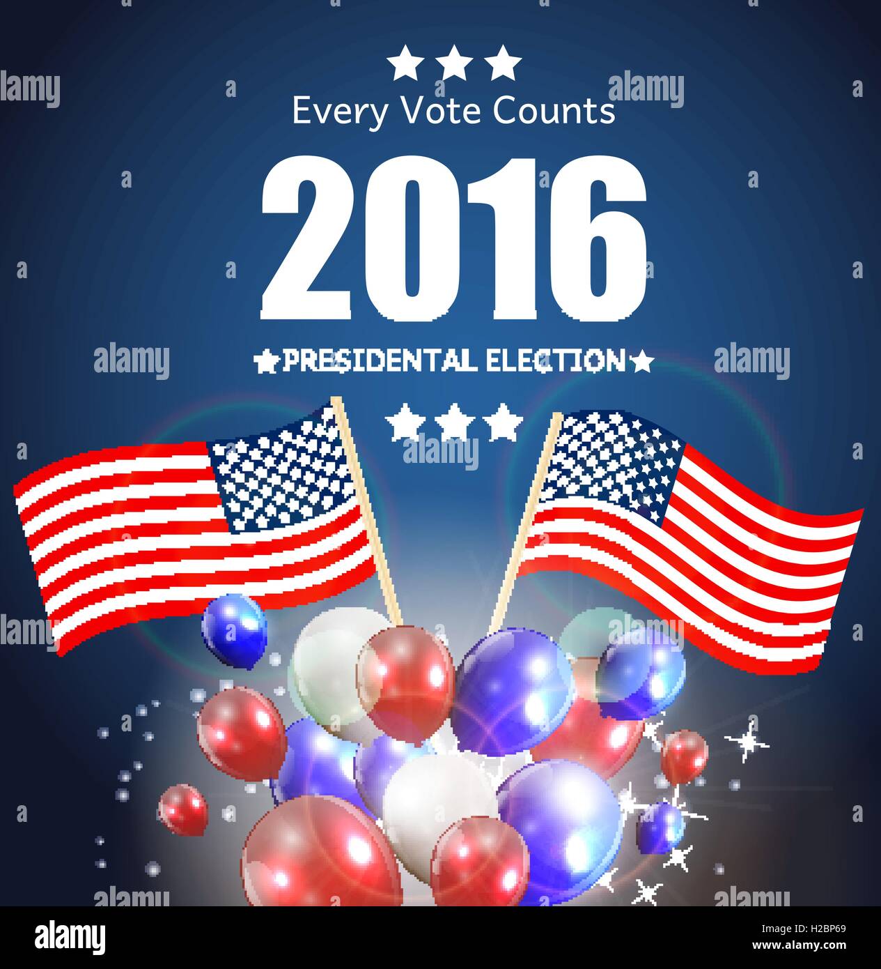 Voting usa 2016 Stock Vector Images - Alamy