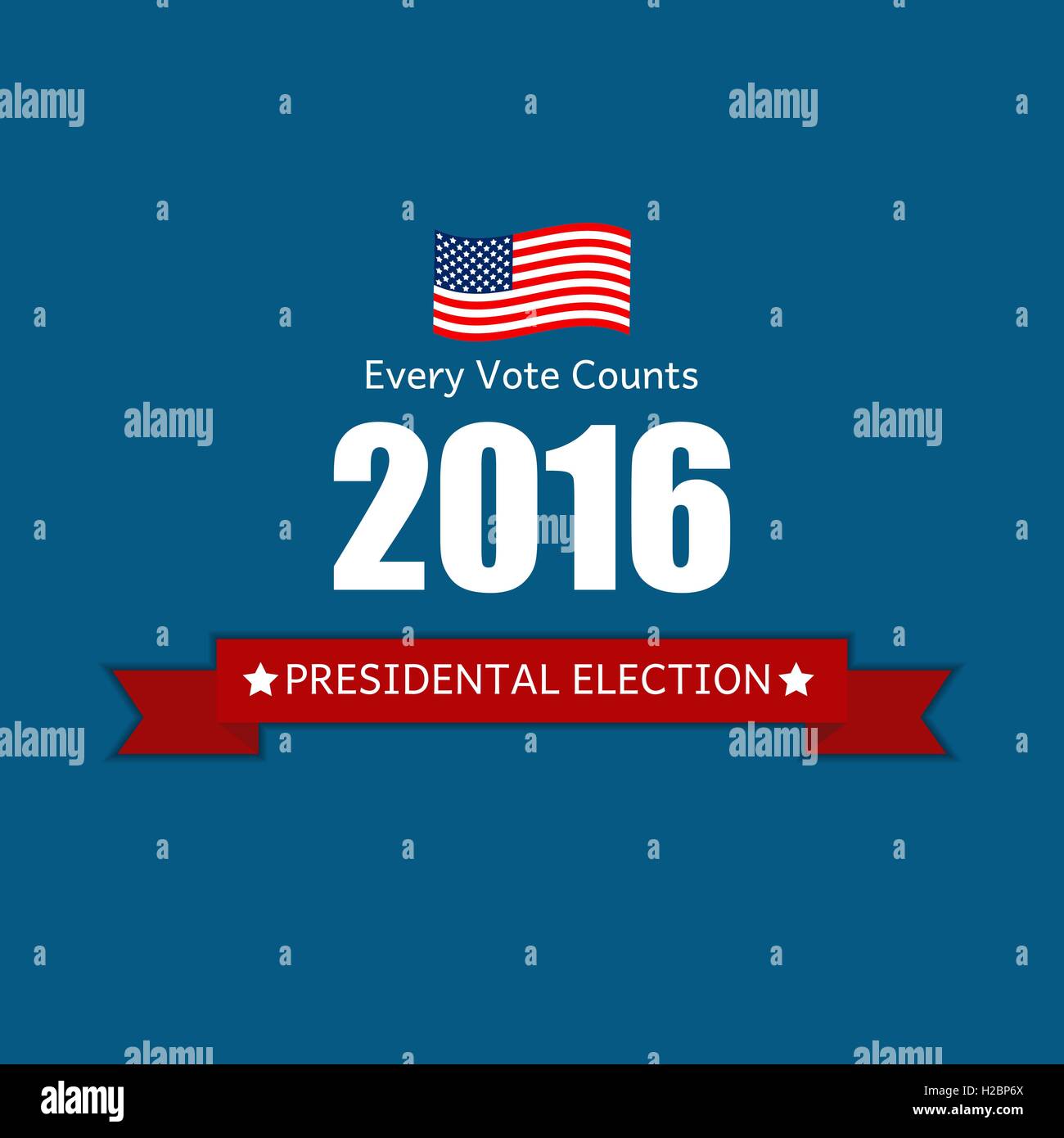 Presidential Election 2016 in USA Background. Can Be Used as Ban Stock ...