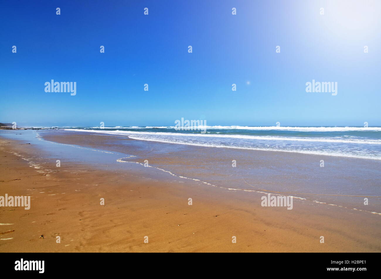 Closeup waves aussie beach hi-res stock photography and images - Alamy