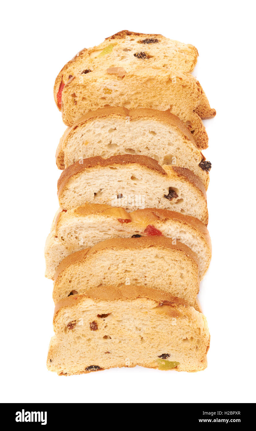 Pile of rusks isolated over the white background Stock Photo - Alamy