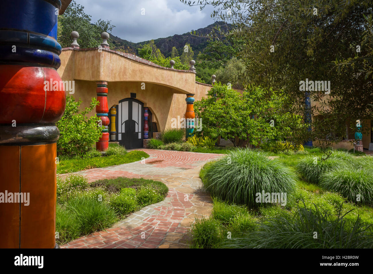 Quixote Winery, wine tasting, winery building, designed by ...
