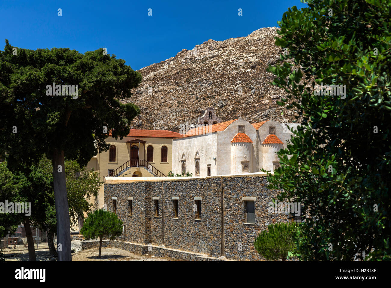 Monastery of Preveli, Crete Stock Photo - Alamy