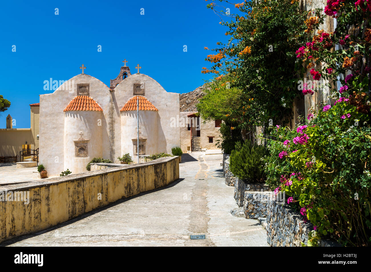 Monastery preveli church crete hi-res stock photography and images - Alamy