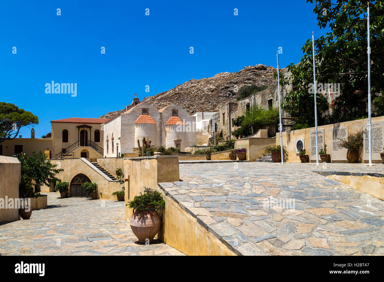 Monastery of Preveli, Crete Stock Photo - Alamy