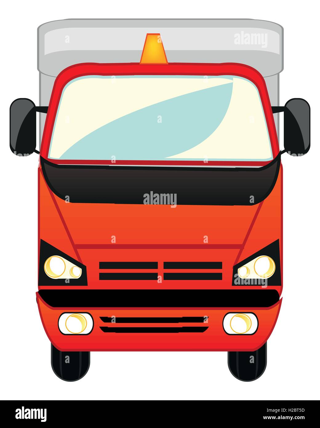 Big cargo car Stock Vector Image & Art - Alamy