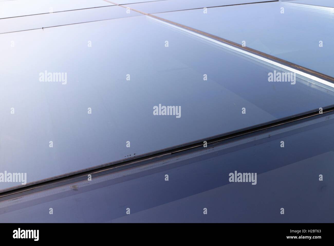 Glass window panes at slanted angle Stock Photo - Alamy