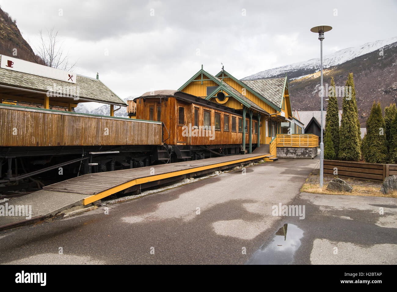 The flam railway norway hi-res stock photography and images - Alamy