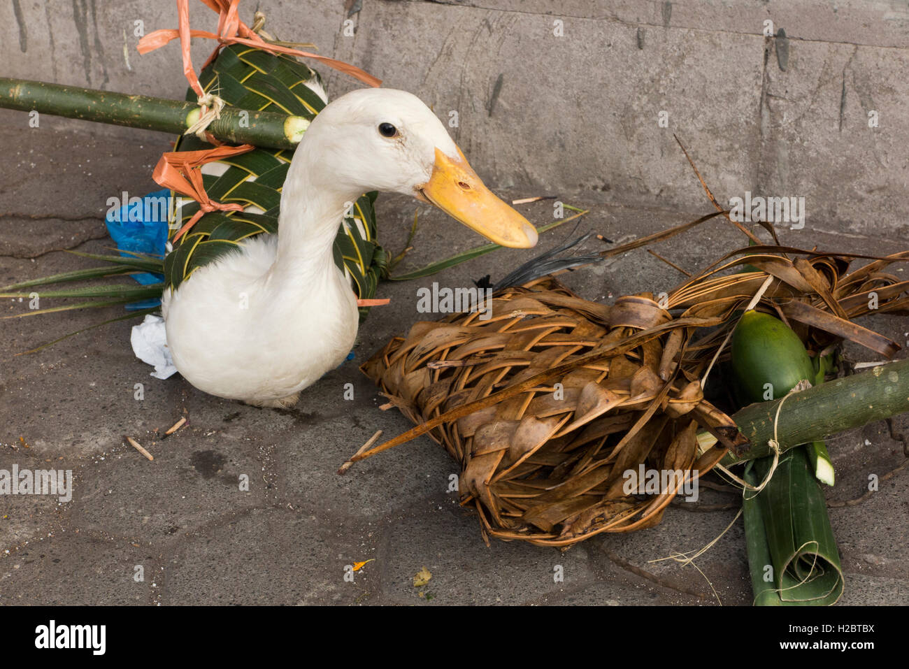 Indonesia, Bali, Batur, Puira Ulun Danu Bratar temple, Kuningan ...