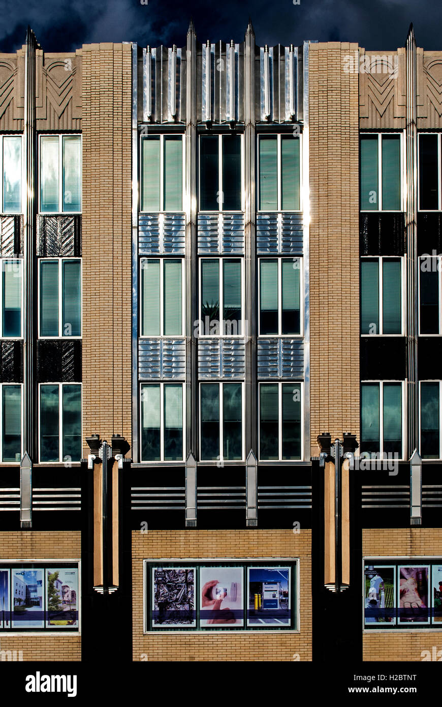 Niagara Mohawk Art Deco building in Syracuse, New York Stock Photo - Alamy