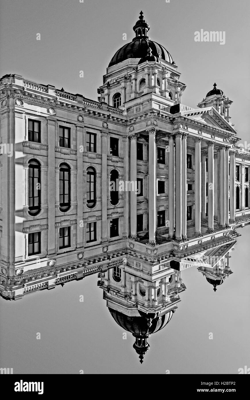 An abstraction of an office building in Syracuse, New York Stock Photo ...