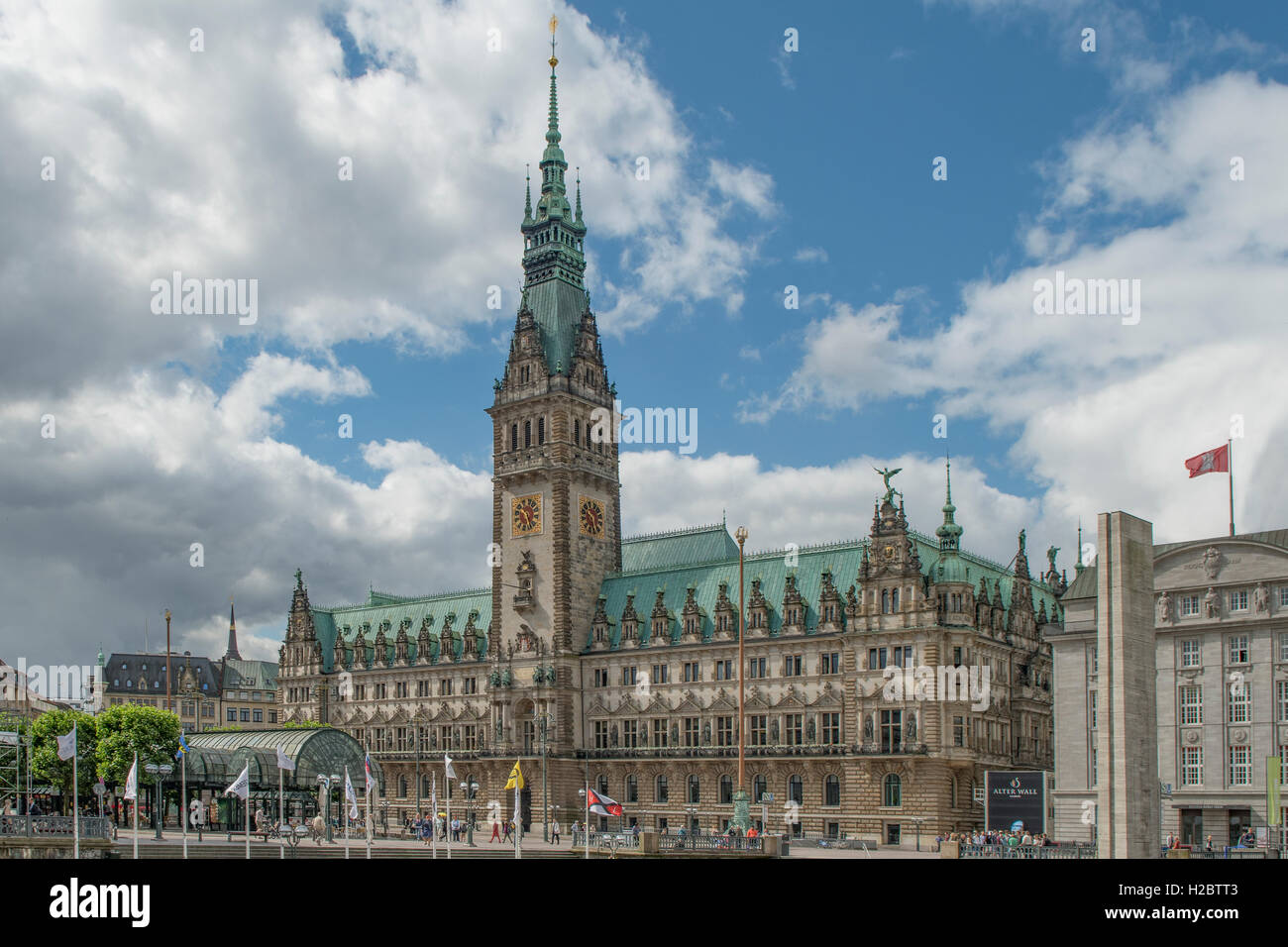 Rathaus, Hamburg, Germany Stock Photo - Alamy