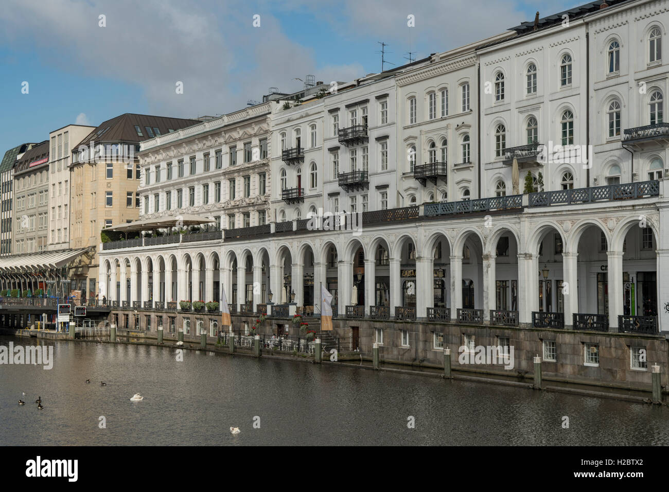 Alster arkaden hamburg germany hi-res stock photography and images - Alamy
