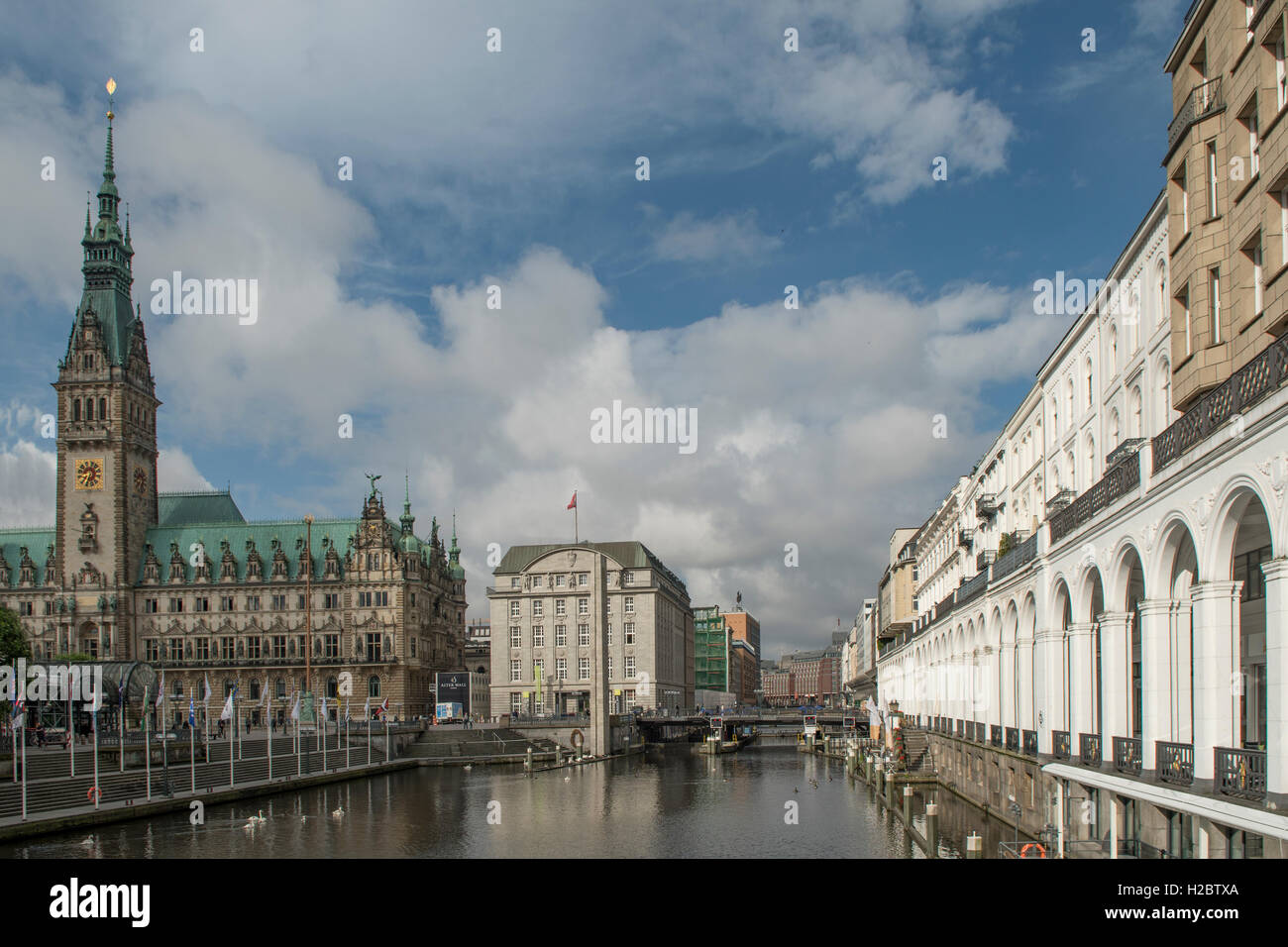 Alster tower hi-res stock photography and images - Alamy