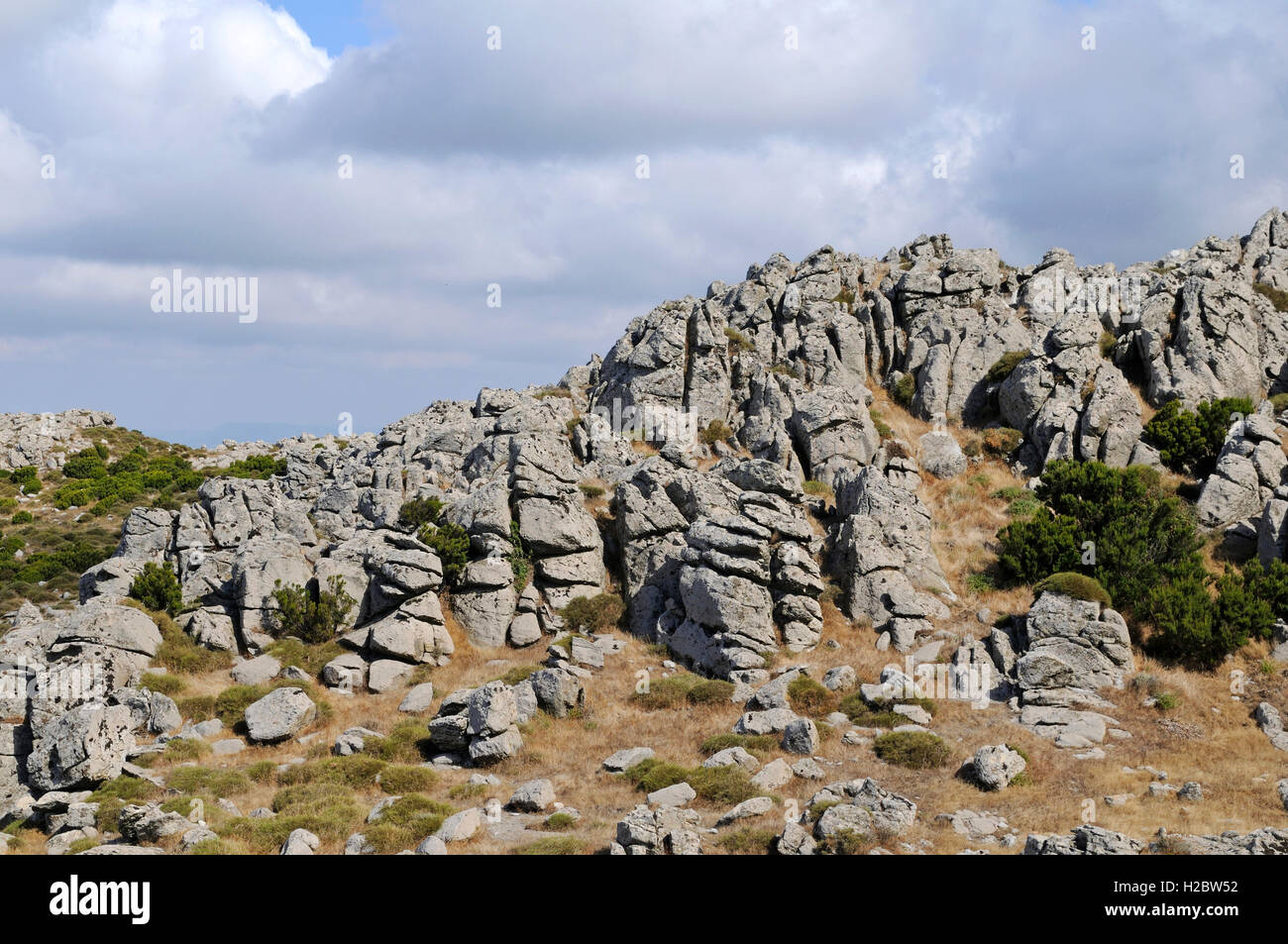 A view of Massif of the Montiferru in Sardinia, Italy Stock Photo - Alamy