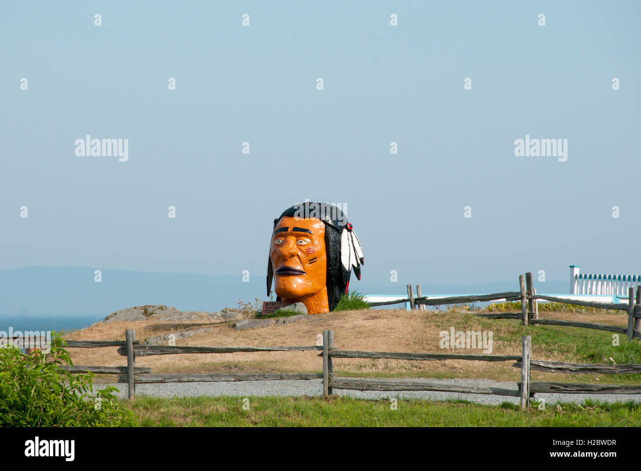 Indian Head - Riviere-Du-Loup - Canada Stock Photo - Alamy