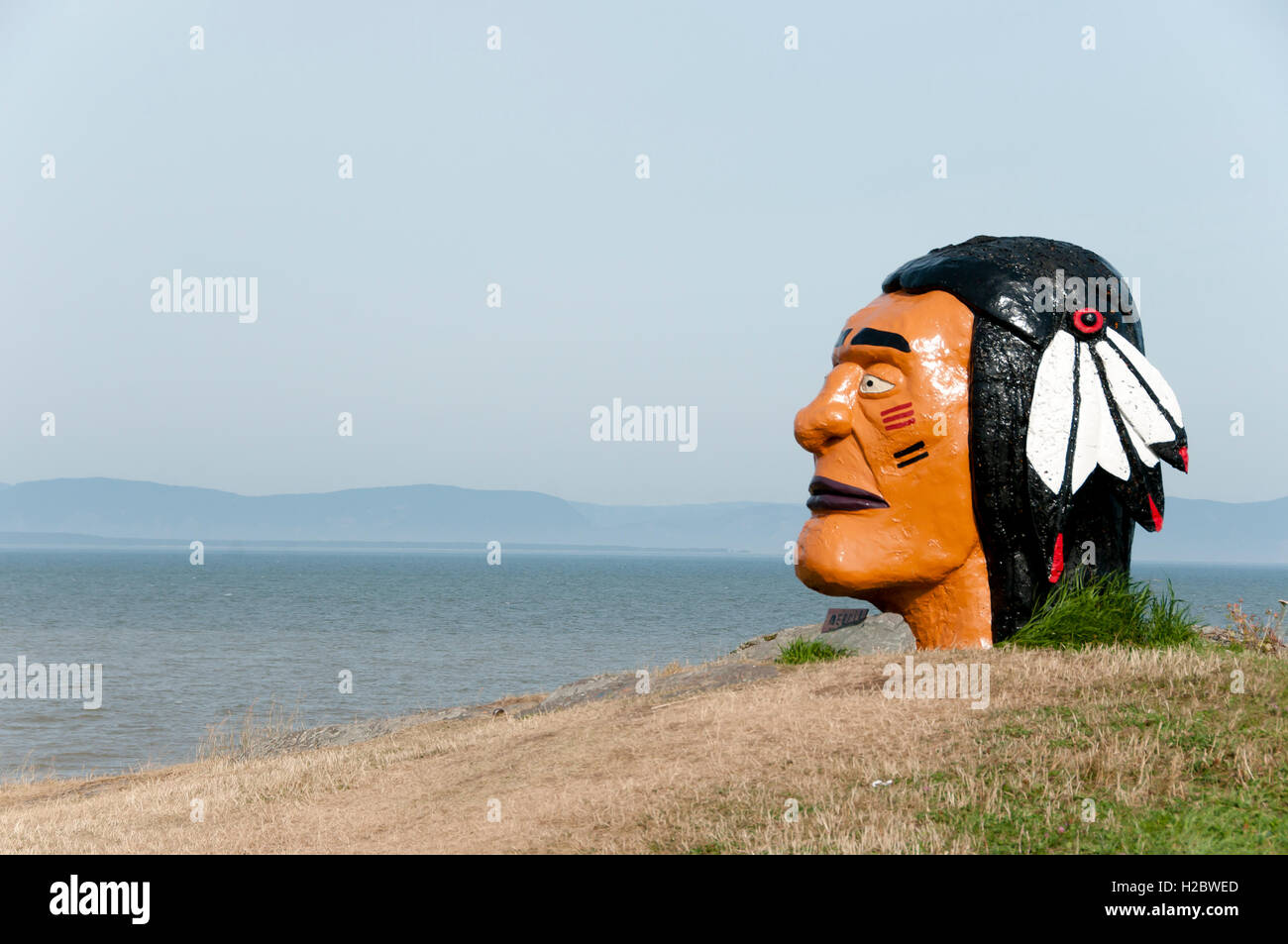 Indian Head - Riviere-Du-Loup - Canada Stock Photo - Alamy