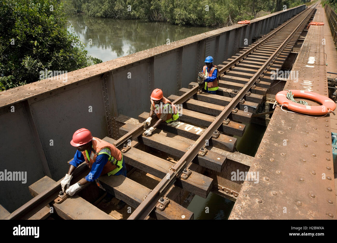 Railway track refurbishment, reinstatement and extension of rail line ...