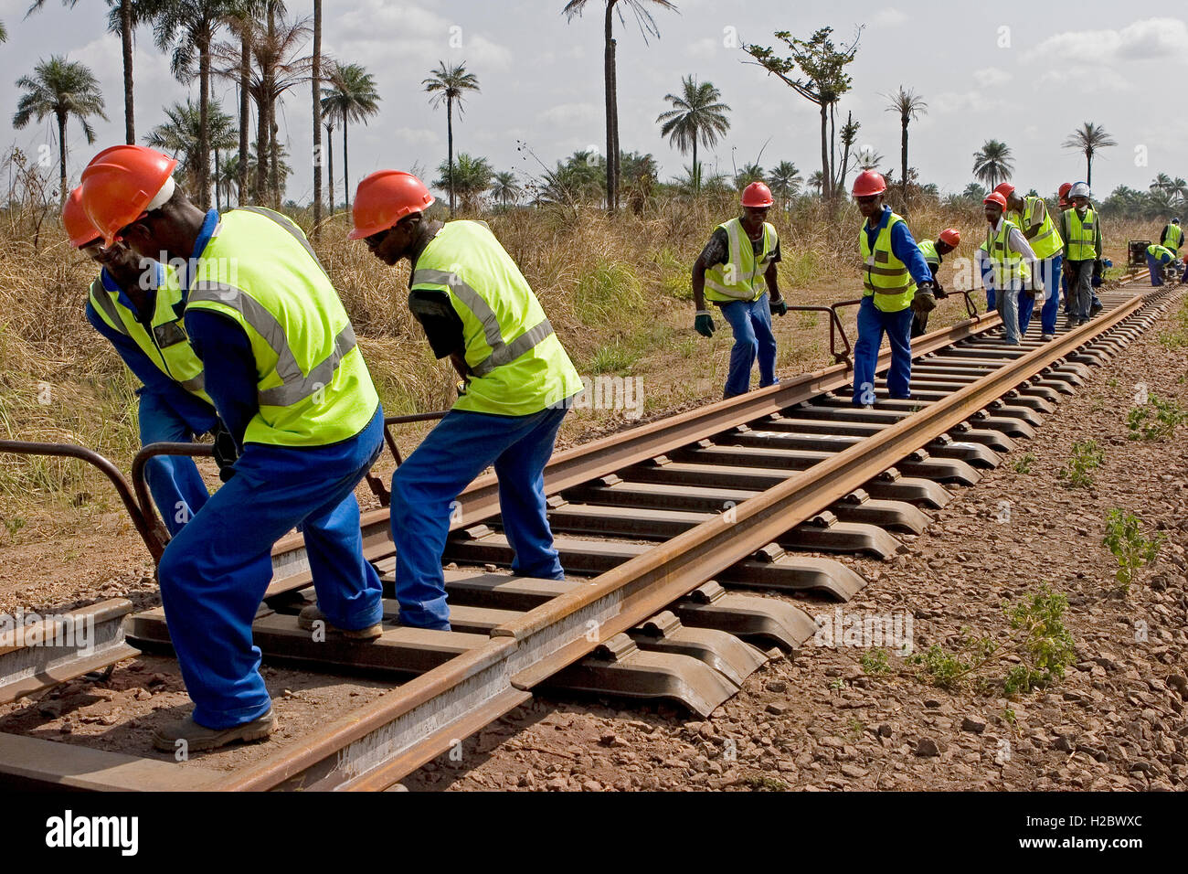 Railway track refurbishment, reinstatement and extension of rail line ...
