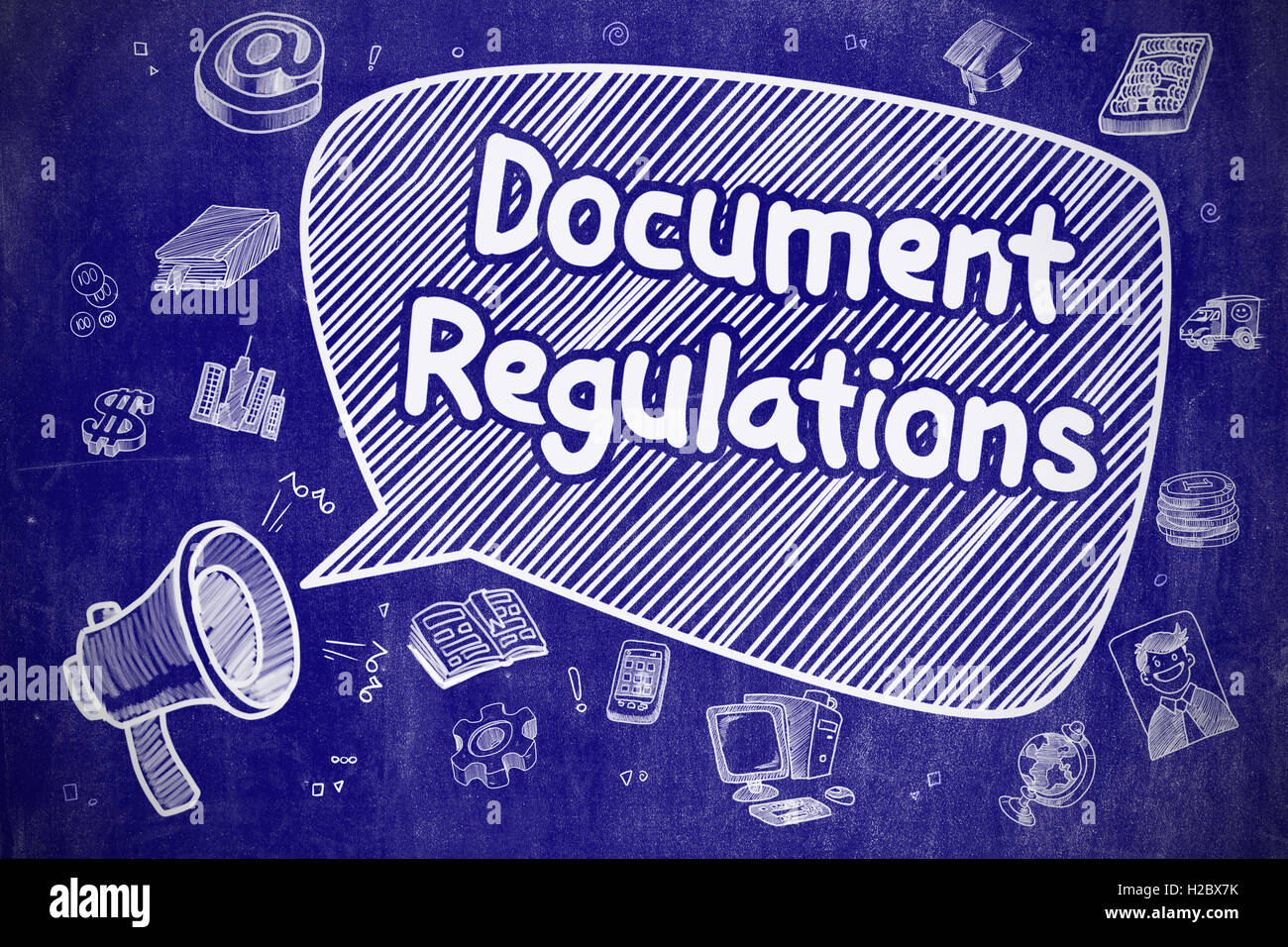 Document Regulations - Business Concept Stock Photo - Alamy