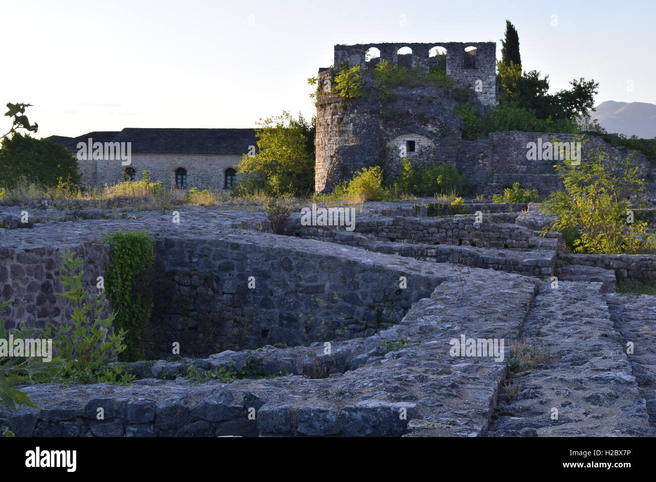 inside view of the Ioannina castle Stock Photo - Alamy