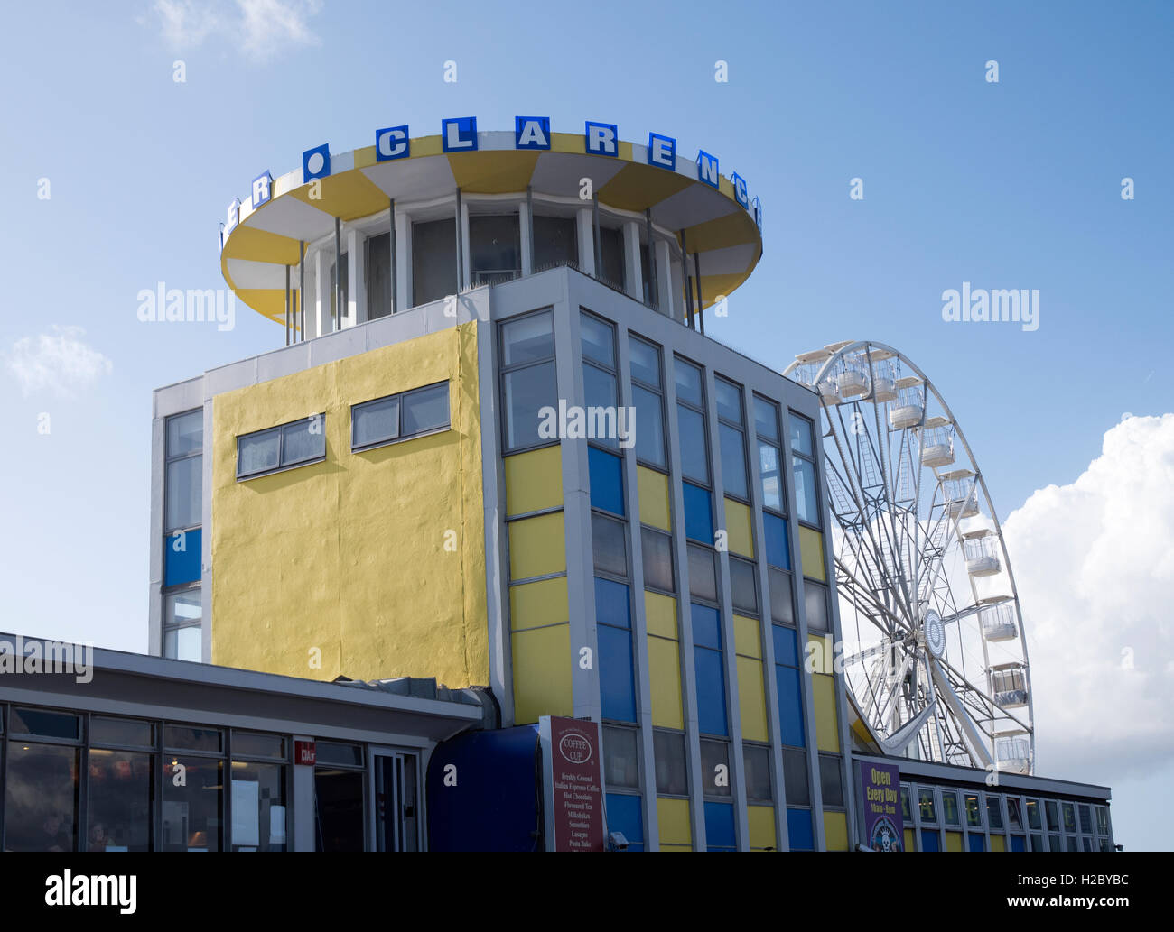 Clarence Pier, Southsea Seafront, Portsmouth, England, UK Stock Photo ...
