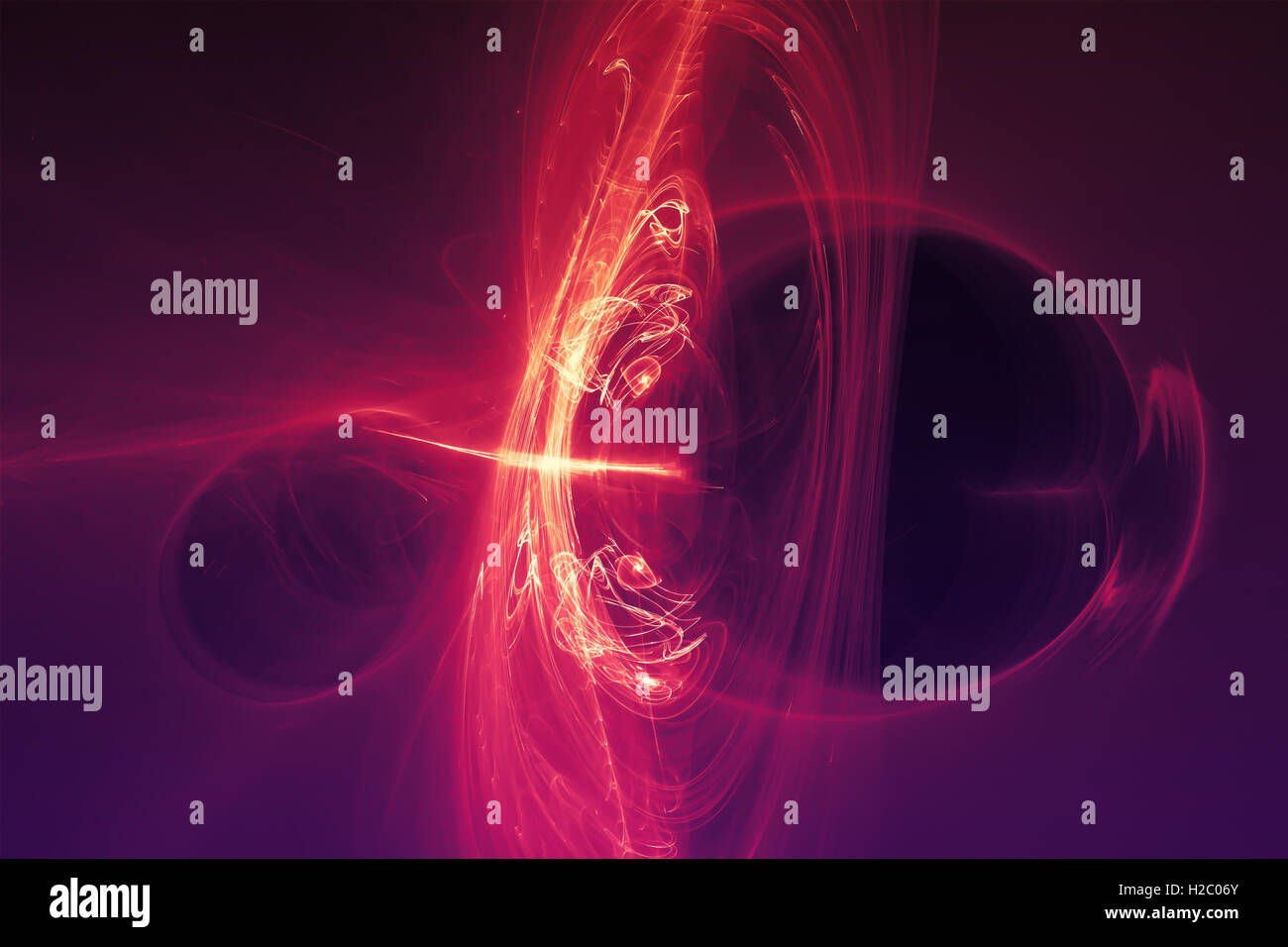 purple glow energy wave. lighting effect abstract background Stock ...