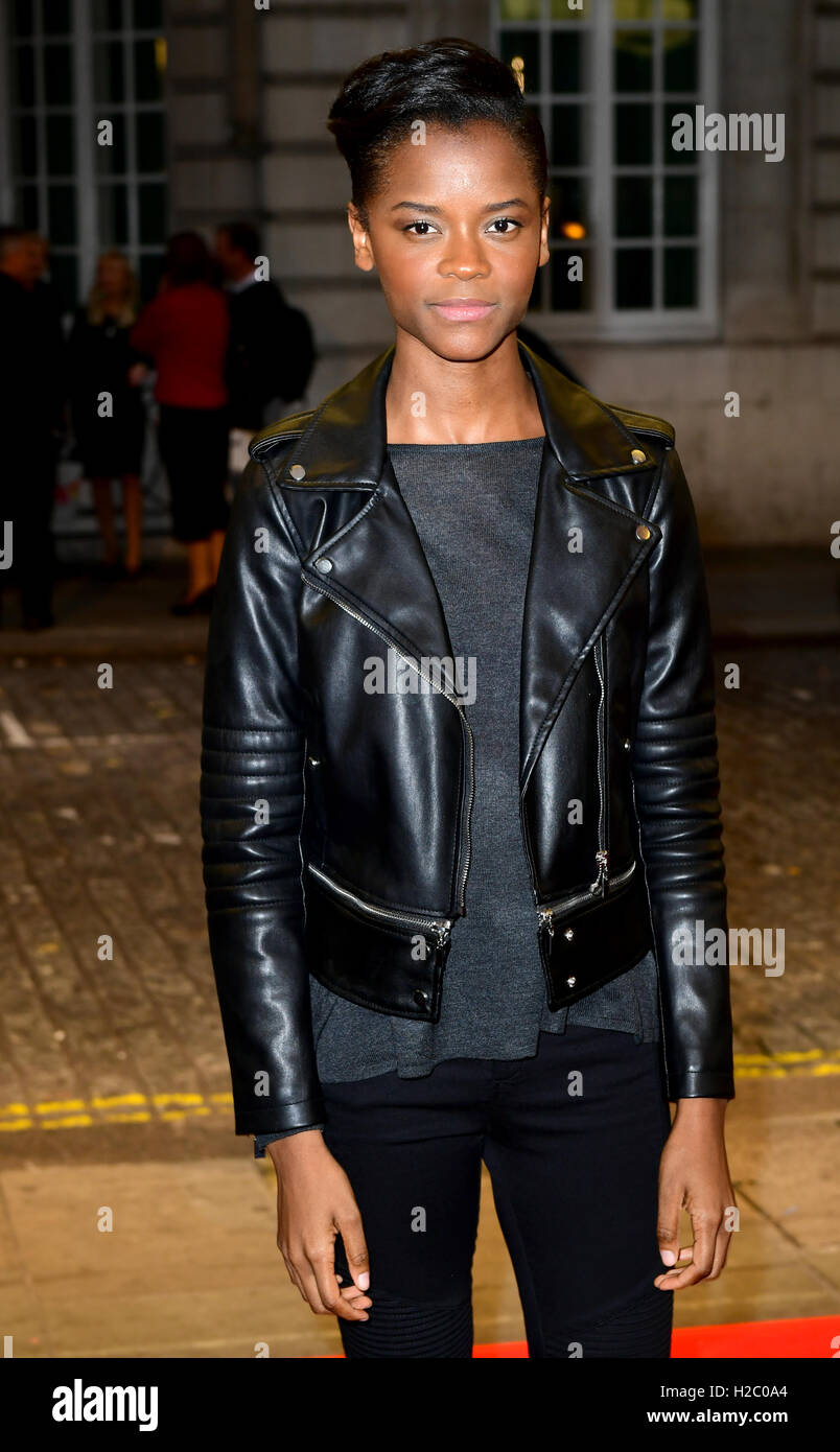 Letitia Wright attending the Urban Hymn Charity Gala Screening, at ...
