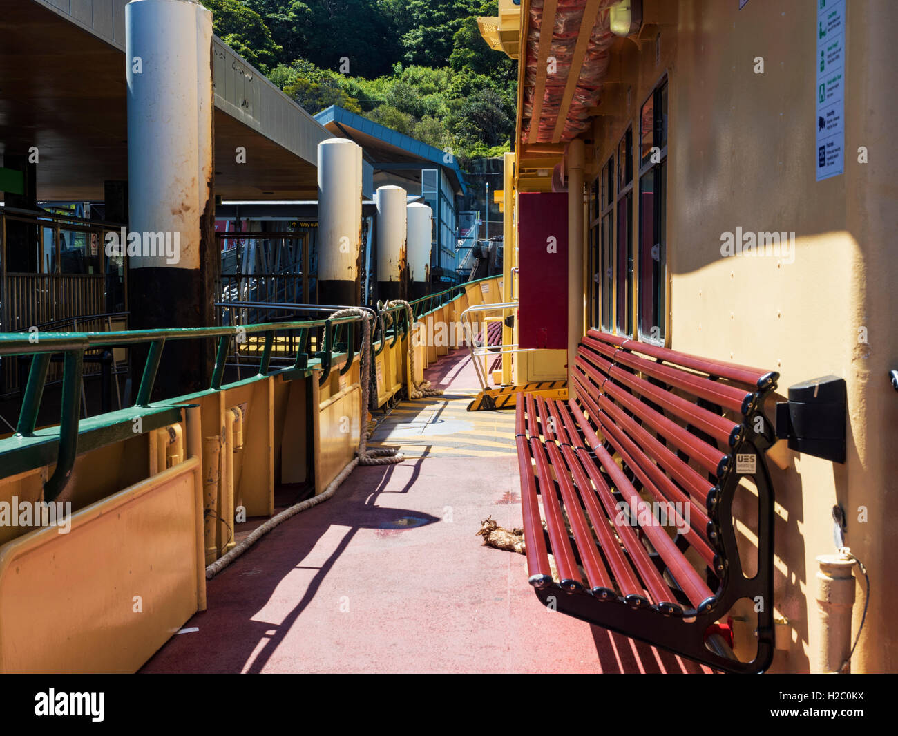 Ferry bench hi-res stock photography and images - Alamy