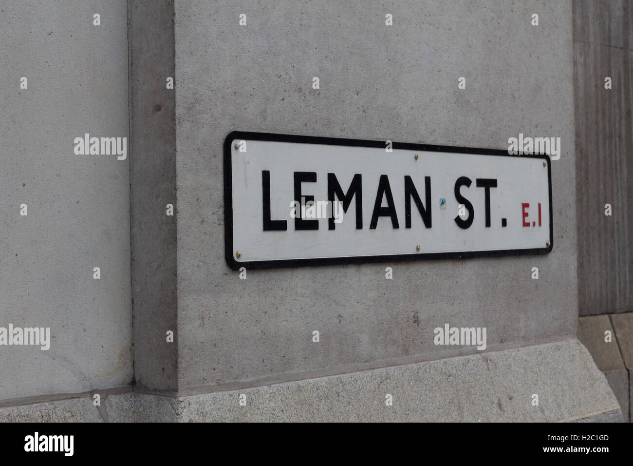 Leman street london hi-res stock photography and images - Alamy