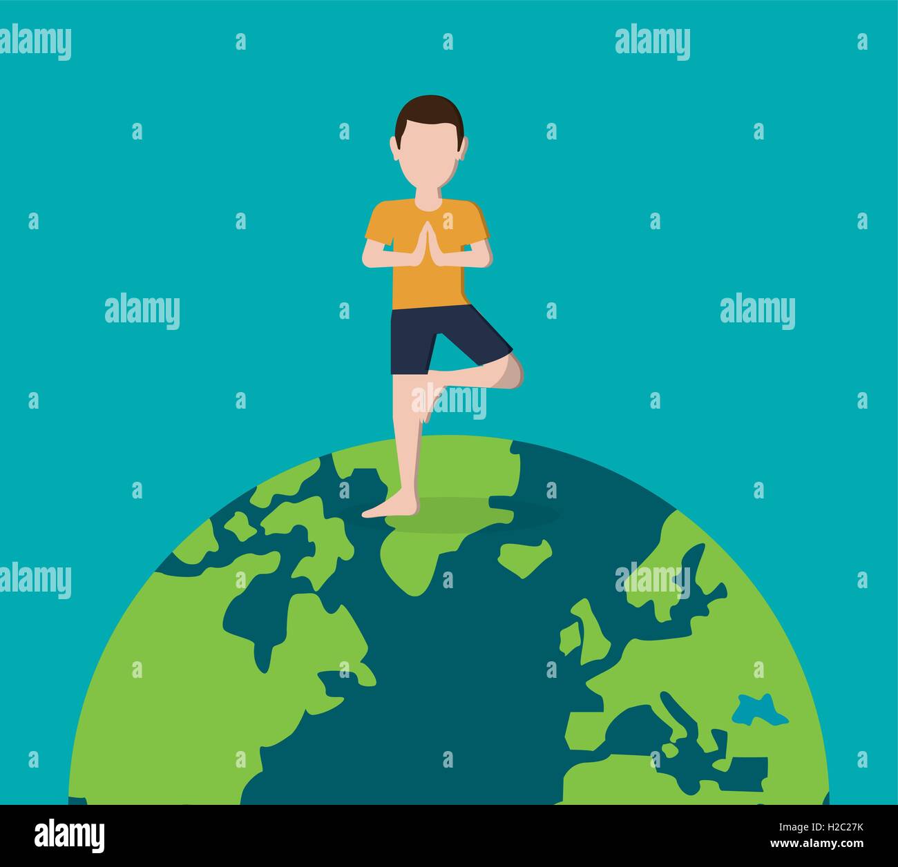 God blessing earth hi-res stock photography and images - Alamy