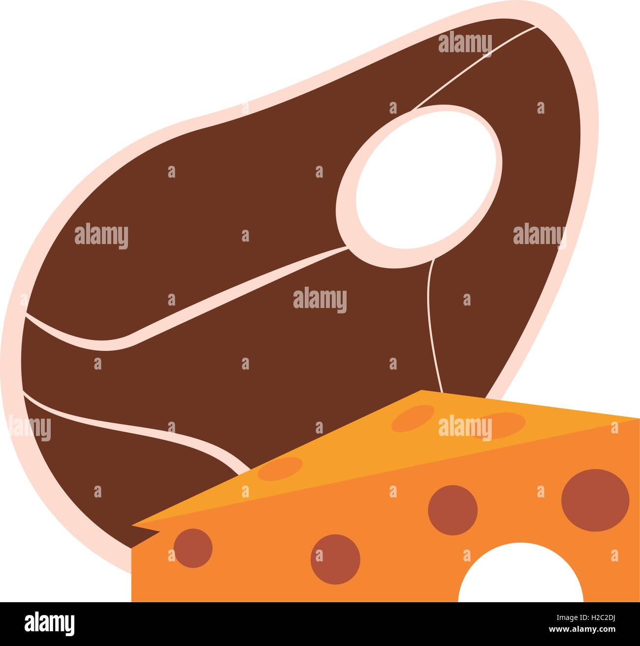 Cheese chop Stock Vector Images - Alamy