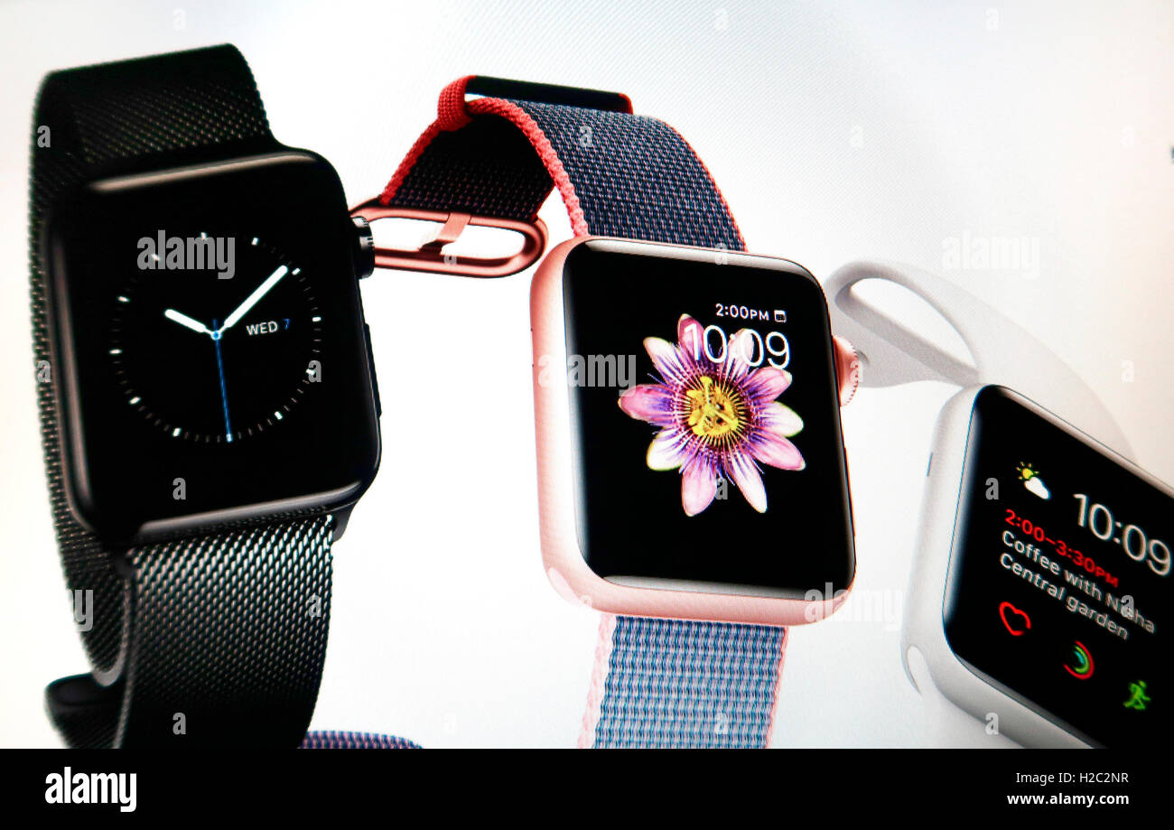 Apple Watch Series 2 Stock Photo - Alamy