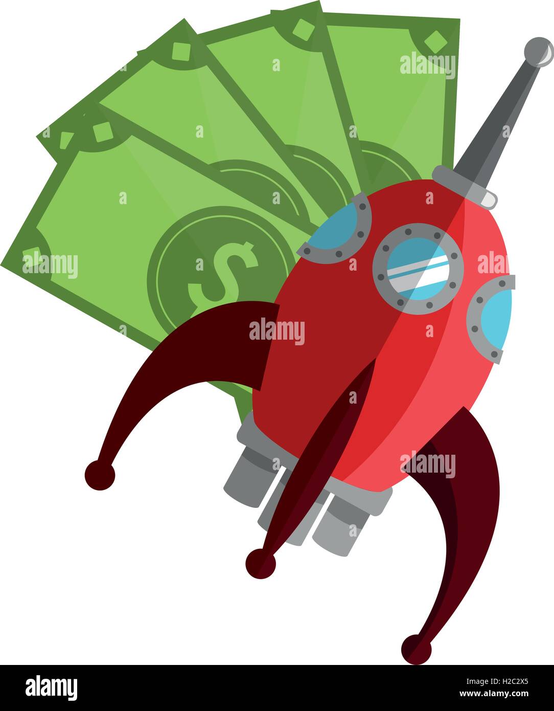 Rocket series Stock Vector Images - Alamy