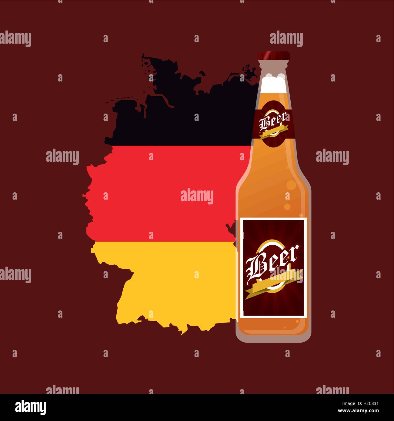 germany oktoberfest beer icons image Stock Vector Image & Art - Alamy