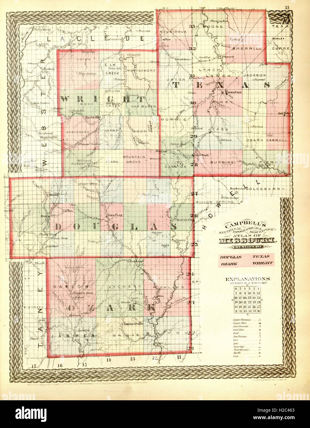 An updated atlas of Missouri, offering detailed maps and geographical ...