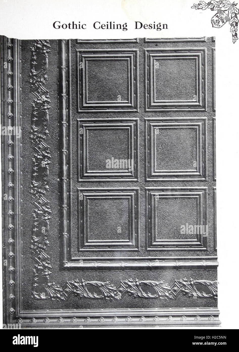 This catalogue from 1900 details various designs and materials for ...