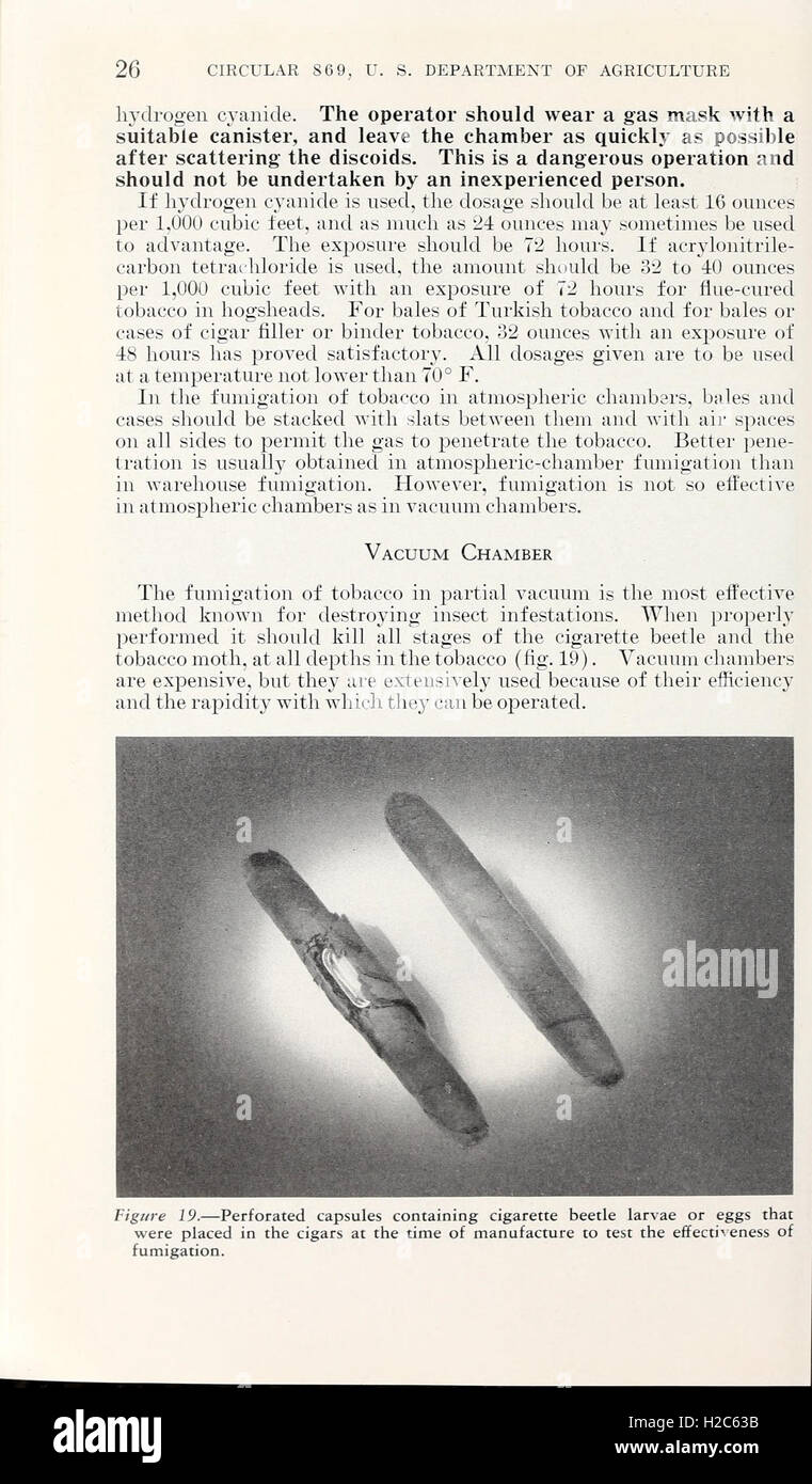 This text addresses the methods used to control insect infestations in ...